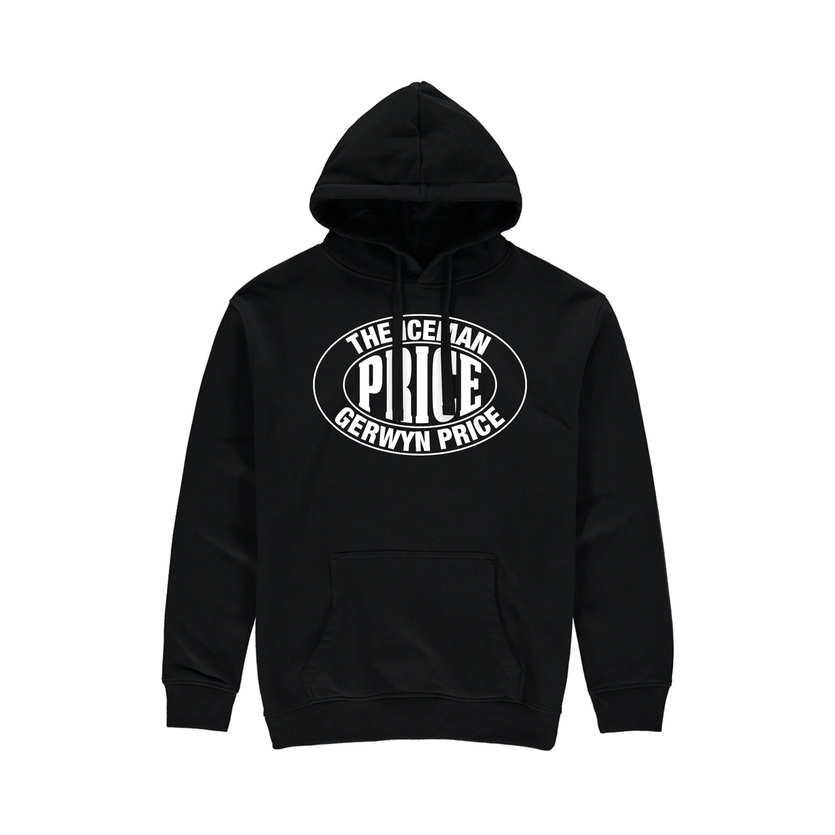 Gerwyn Price Iceman Oval Black Hoodie – Professional Darts Corporation