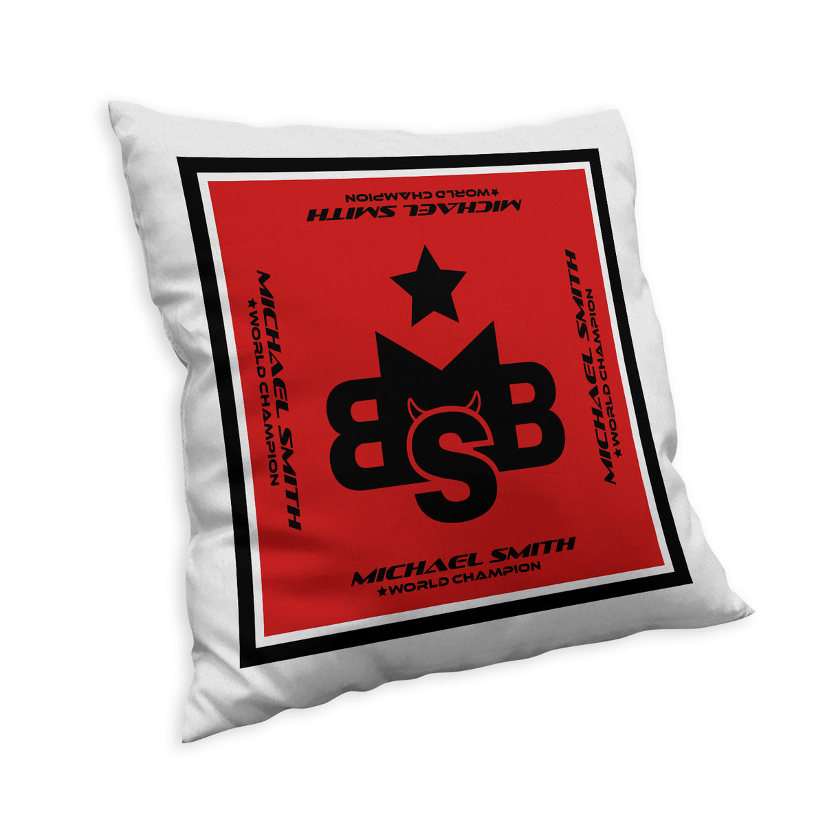 Michael Smith Logo Cushion – Professional Darts Corporation